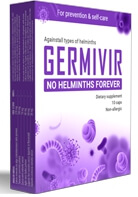 Germivir Review | Pills for the Removal of Helminths & Parasites